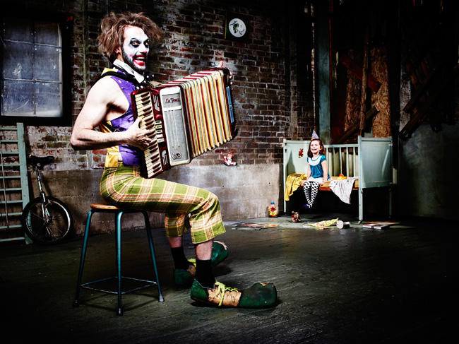 Digital Photography - Scary Clown Shoot - Vancouver Institute of Media Arts